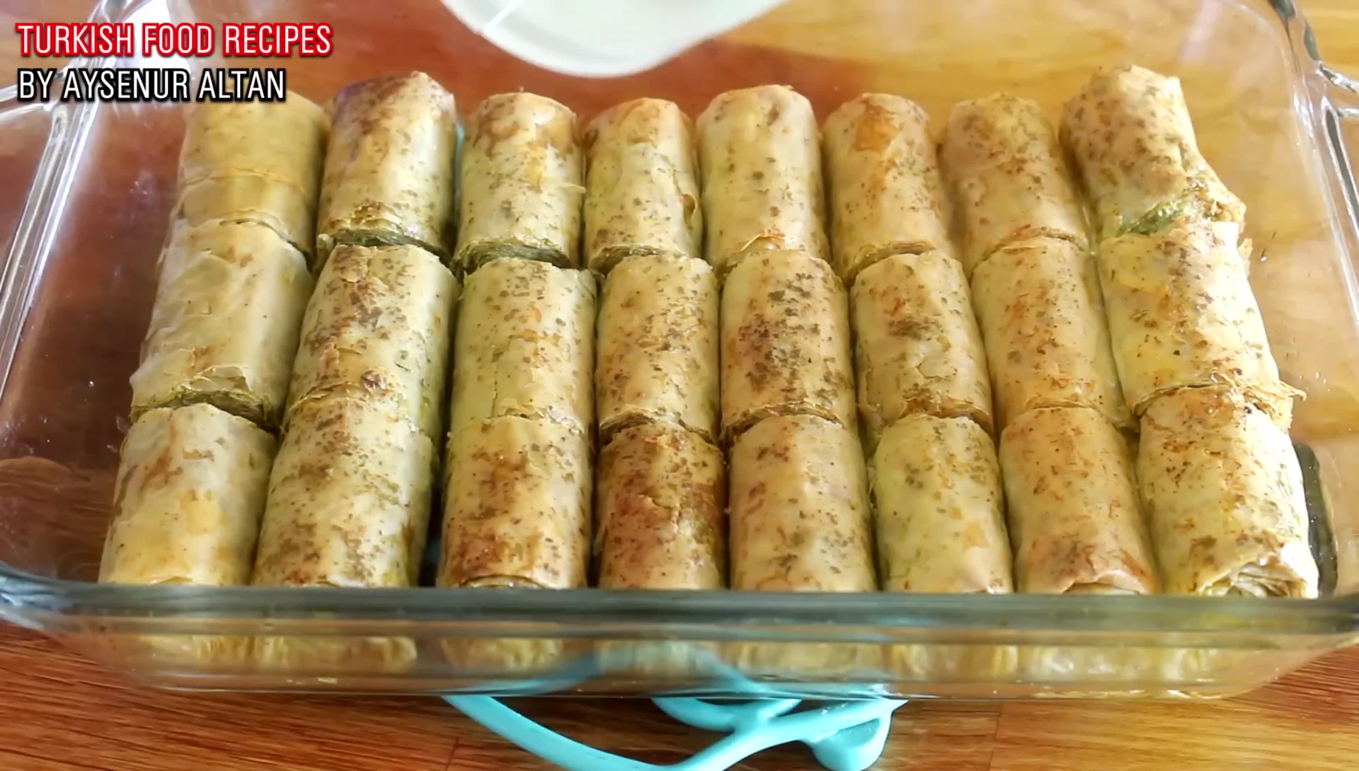 Easy Turkish Pistachio Baklava Rolls Recipe